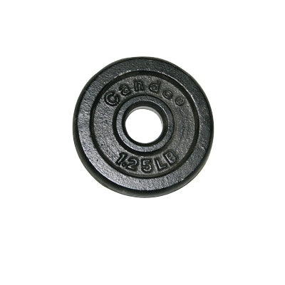 Weight Plates, Iron Disc Weight Plate, 7.5 lbs., 1" diameter hole