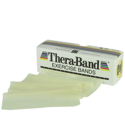 TheraBand Latex Exercise Band, 100 yard roll - Gold - max (2, 50-yd boxes)