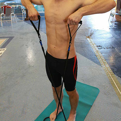 StrechCordz, Drag Belt/Tow Tether, Replacement 12" Blue Chute