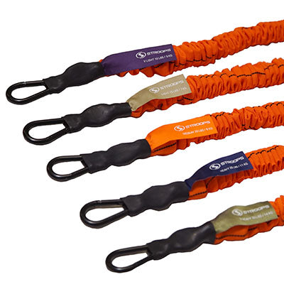 Stroops, Stroops Slastix Resistance Band, Orange, 24", Medium (20 lbs.)
