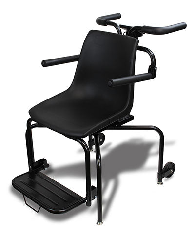 Detecto, 6880 Chair Scale, Digital, 440 lb x .2 lb / 200 kg x .1 kg ...