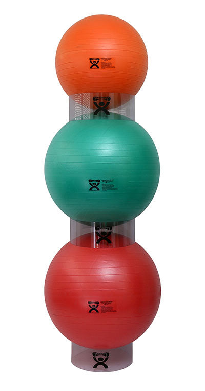 Inflatable Exercise Ball Storage, PVC Stationary Floor Rack, 62" x 20 ...