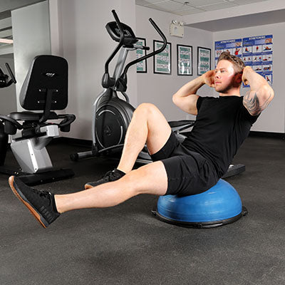 Core-trainer Inflatable Exercise Domes, BOSU Home Balance Trainer, Blue ...