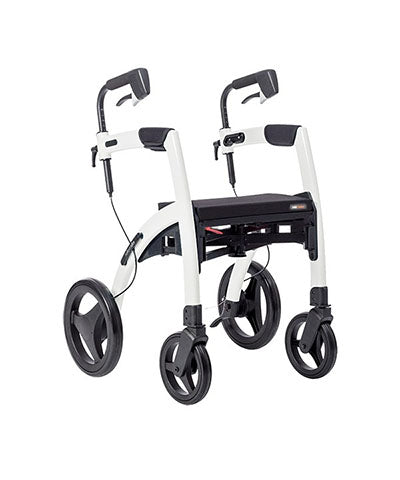 Combination Rollator Wheelchairs, Rollz Motion Performance, Ruby Red, Small